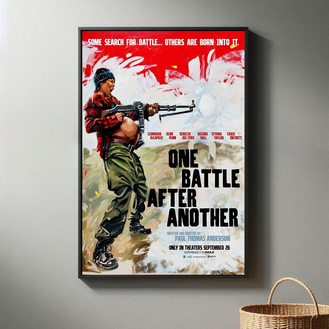One Battle After Anotherg Movie Poster | High Quality Canvas Print I ...