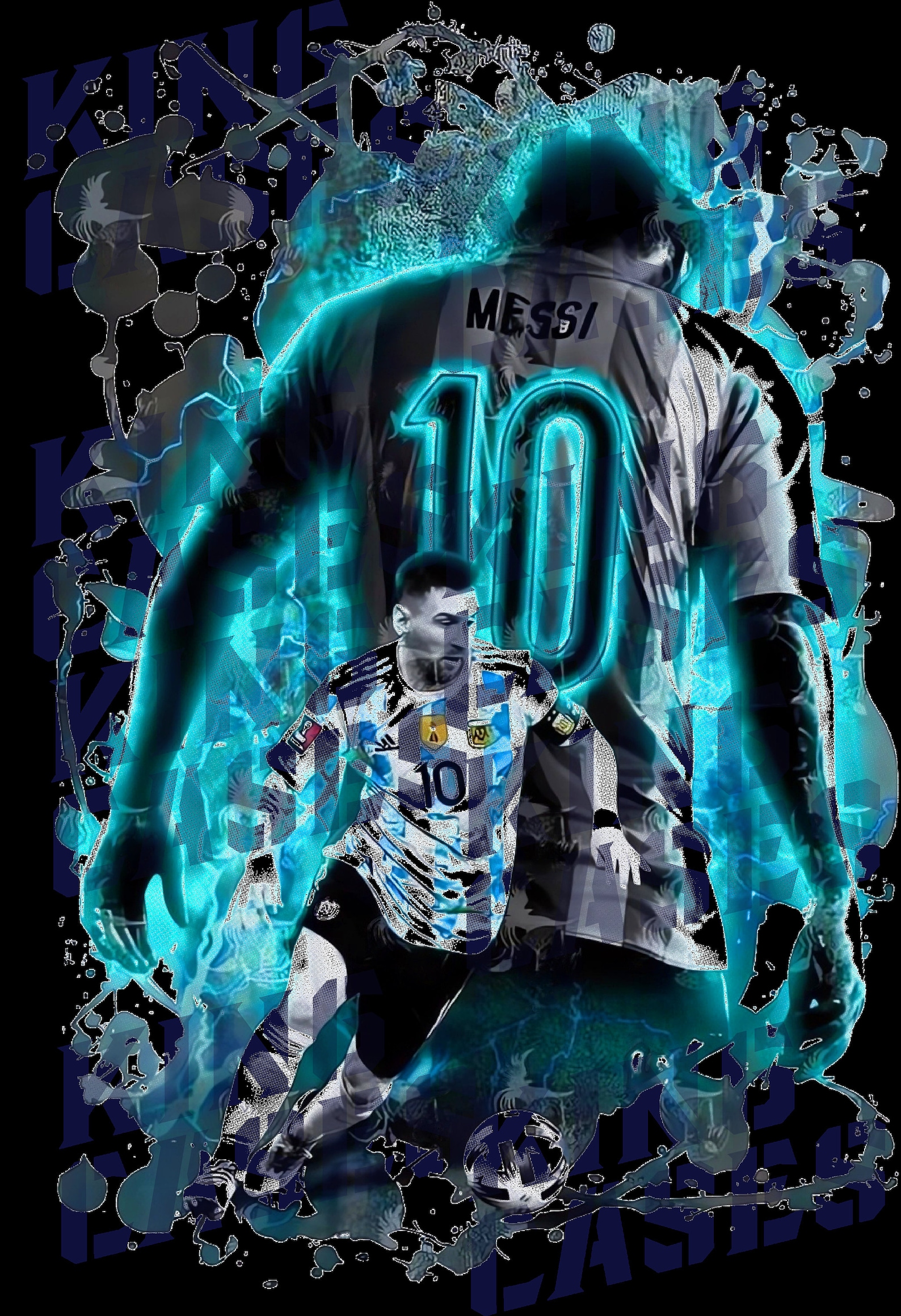 Lionel Messi / PNG T-shirt / Dtf Print / Sublimation Design / Football ...