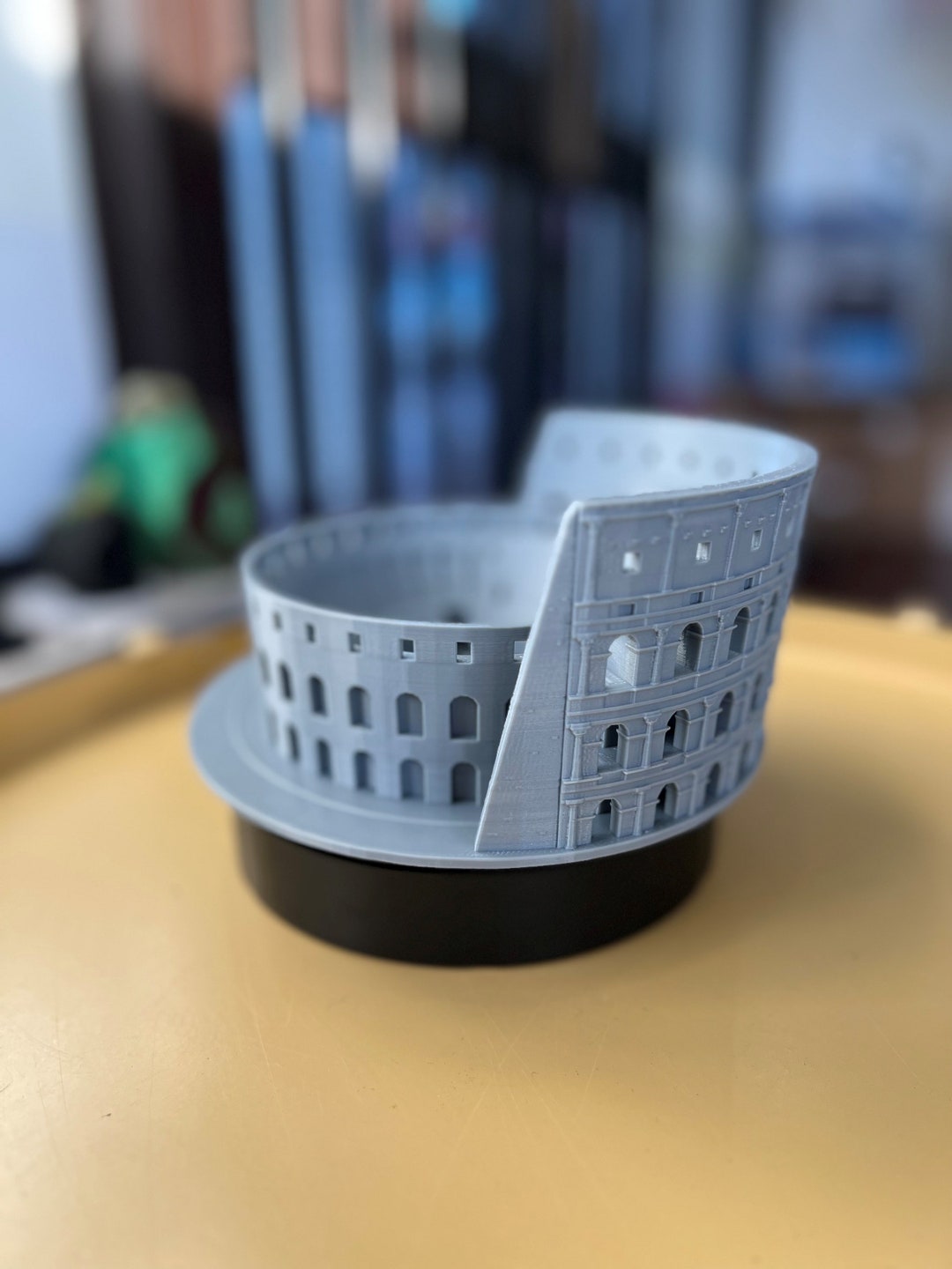 Colosseum, Rome, 3D Printed, Architecture, Gift for Nerd, Gift for Dad ...