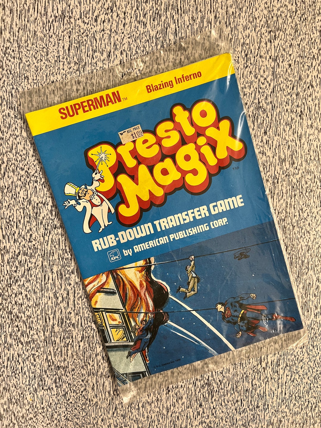 Vintage 1979/1980s Presto Magix, Superman, Burning Inferno Set, NIP ...