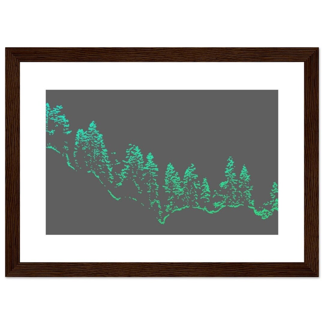 Forest Profiles Liart 4, 21x29.7 - Etsy