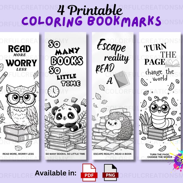 Cute Bookmarks - Etsy