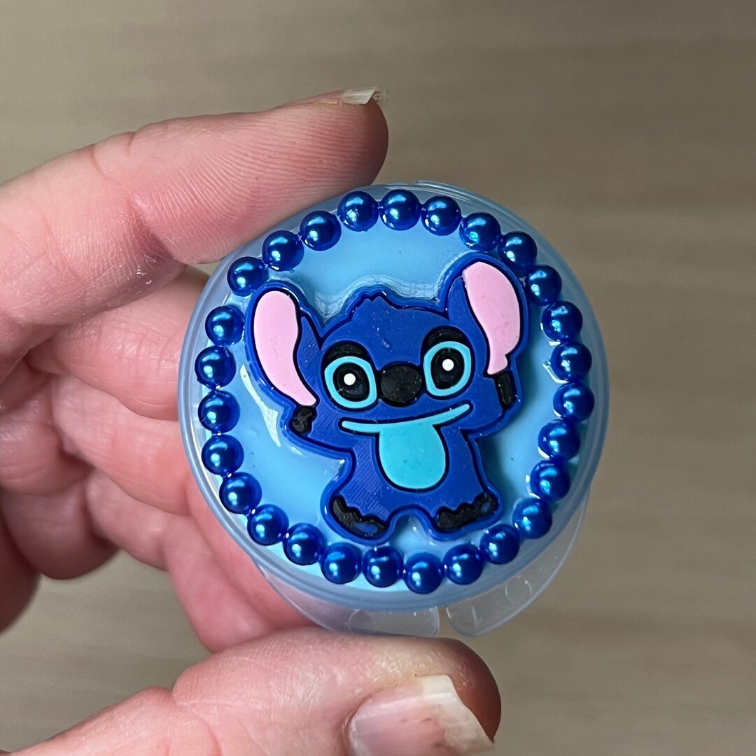 Mini Pill Box stitch Embellished Pill Case for Purse or Backpack Cute ...