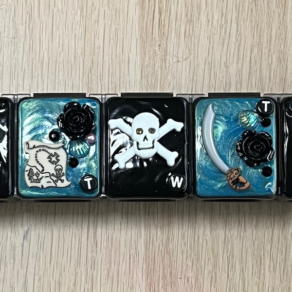 Pirate Ship Pill Box - Etsy