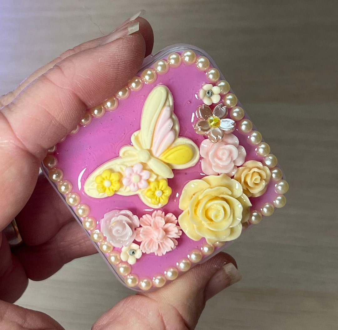 Embellished Small Hypo Pot butterfly Beauty Hypo Snacks Case Hypo ...