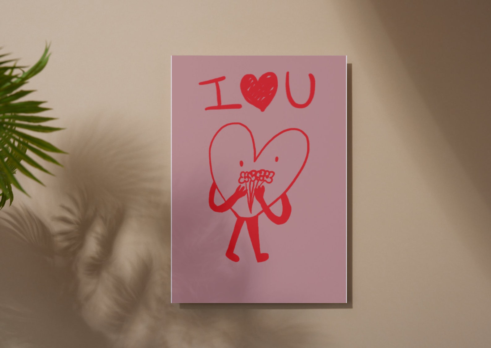 Sweetheart Love Card | Digital Download | Adorable Eyed-heart ...