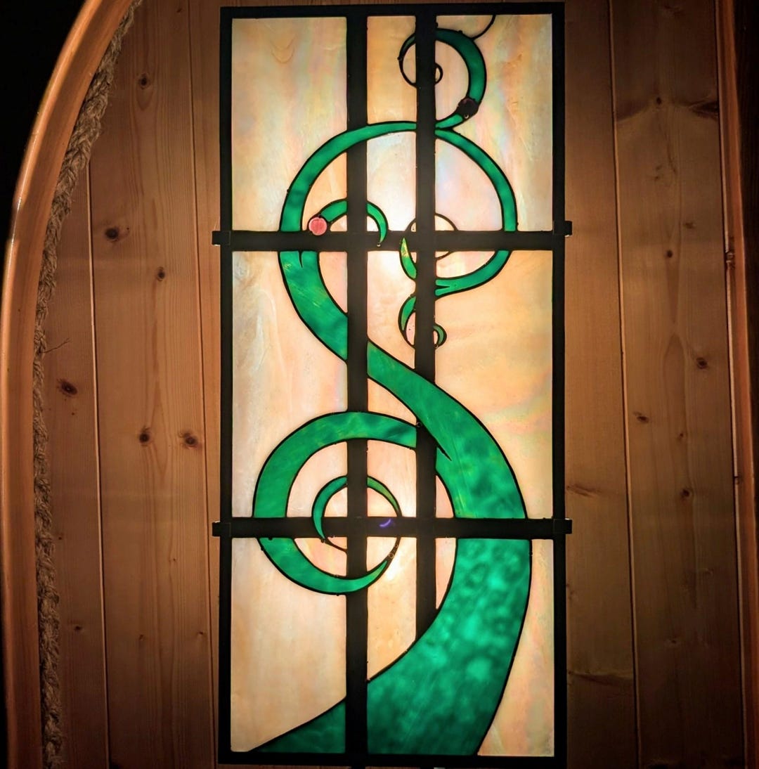 Download Pattern for Stained Glass - Entwining by Neile Cooper [vine ...