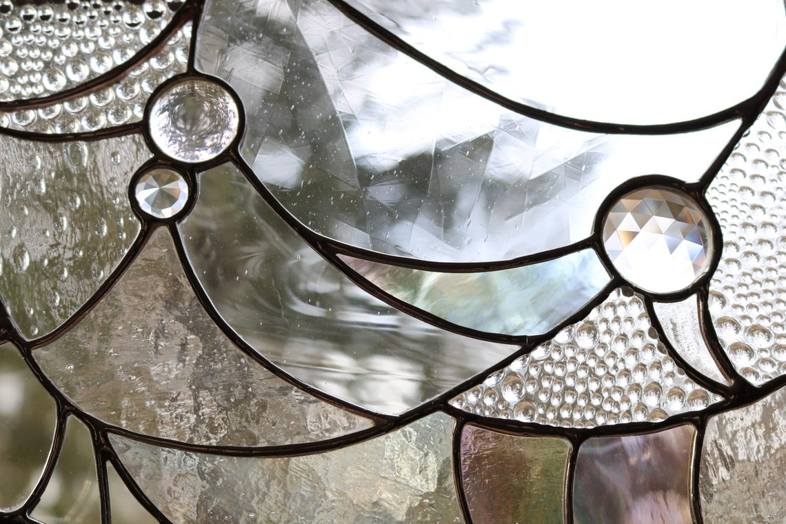 PATTERN Stained Glass Pattern Spky Szn Spider Web - Etsy