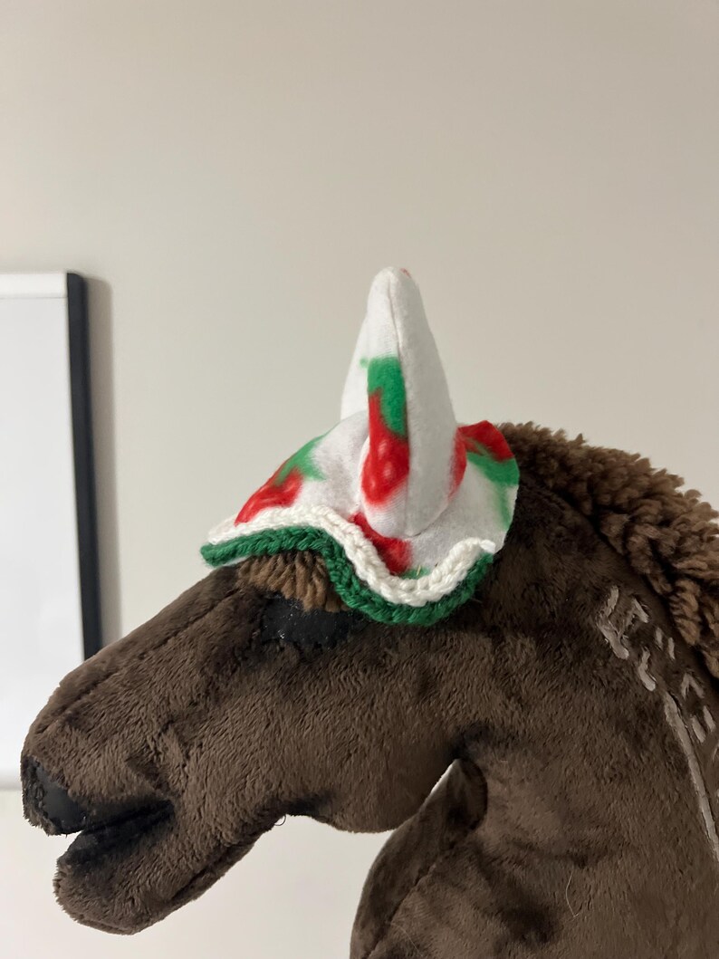 MULTIPLE COLORS!! A4 Hobbyhorse Ear Bonnets Made of Fleece (read ...