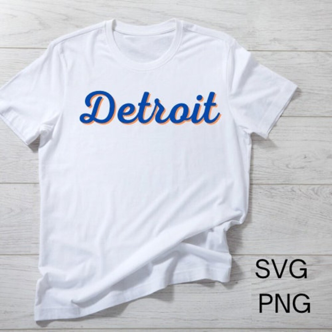 Detroit Sports Script SVG PNG Bundle - Etsy