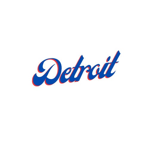 Retro Font Detroit Sports Themed SVG Bundle - Etsy