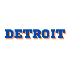 Detroit Sports SVG Bundle - Etsy