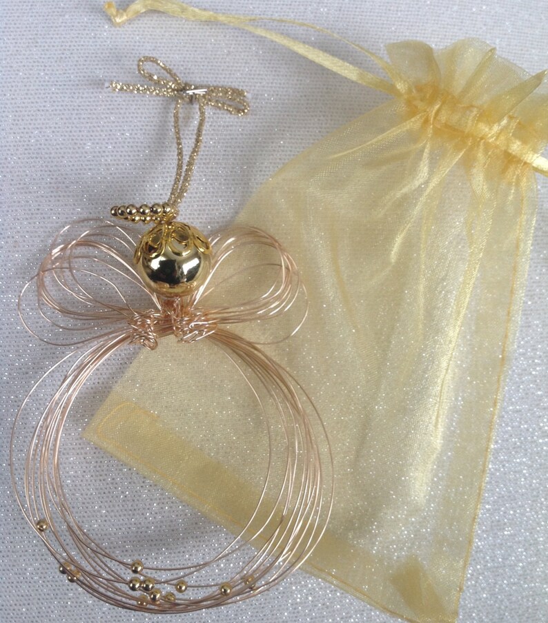 Wire Angel Ornament Hand Formed - Etsy