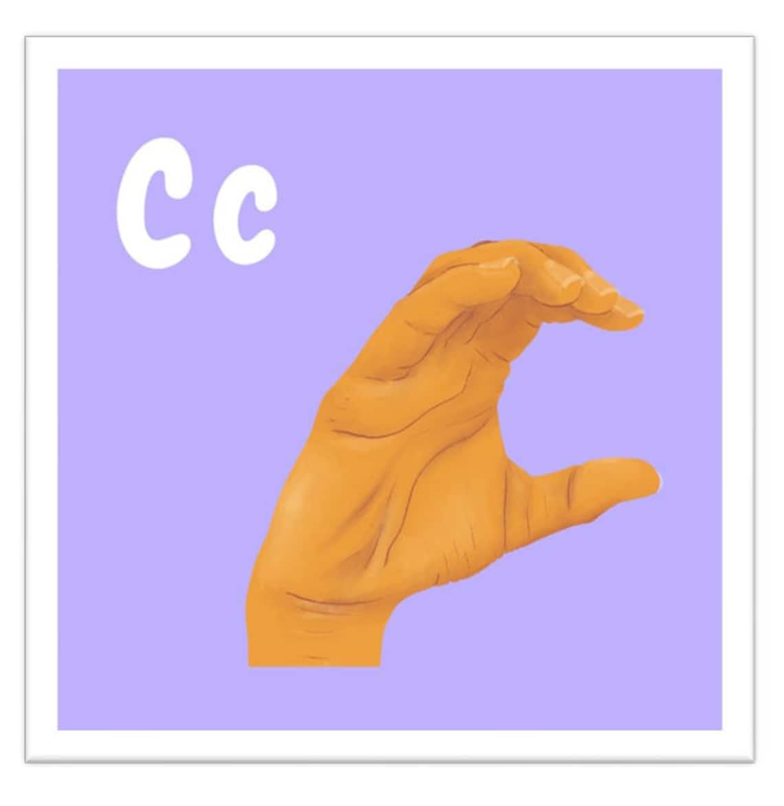 ASL Letters Flash Cards Sign Language Letters American Sign Language ...