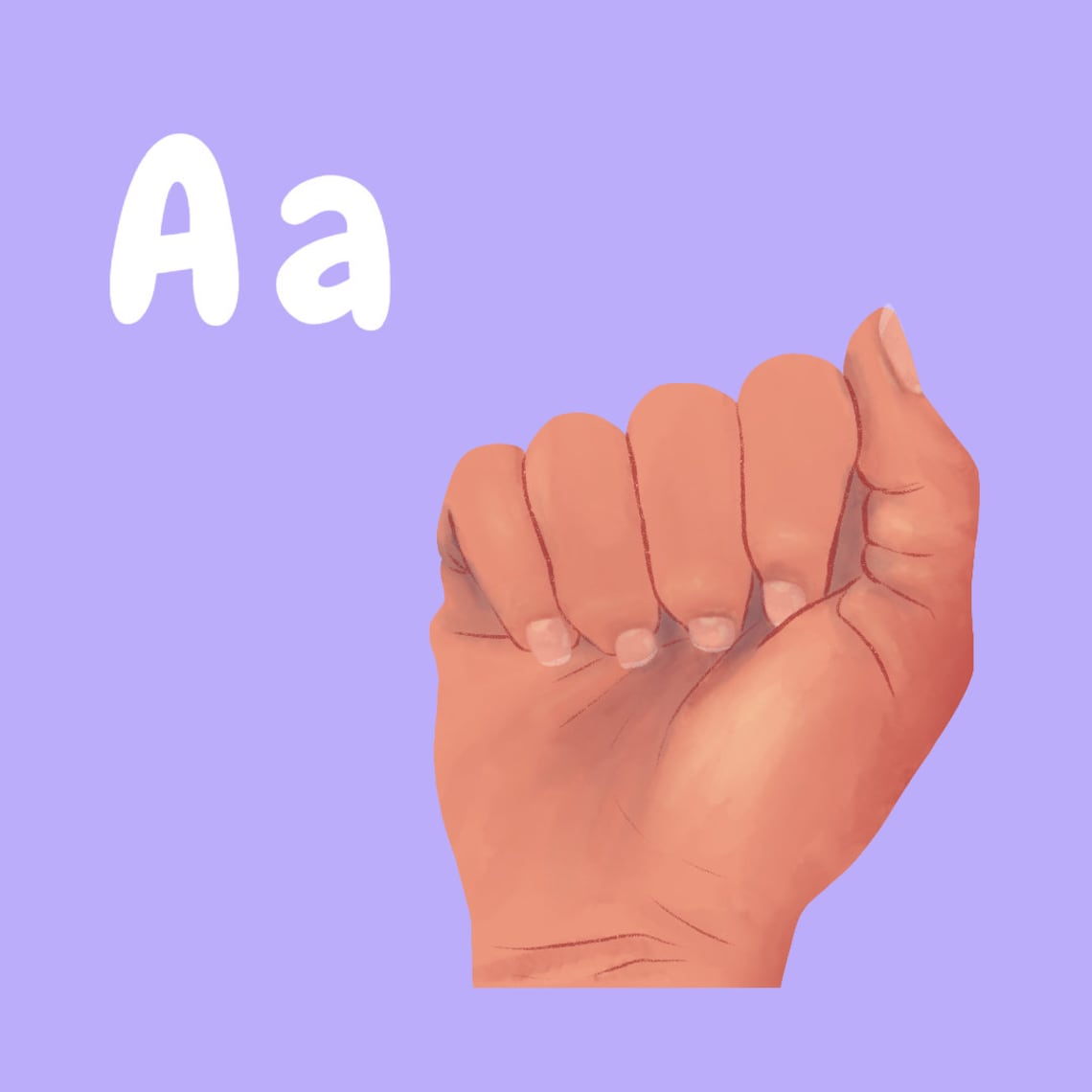 ASL Letters Flash Cards Sign Language Letters American Sign Language ...