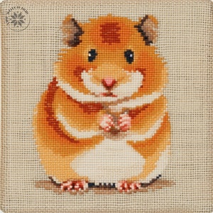 Hamster Cross Stitch Pattern - Cute Designs, Beginner Friendly ...