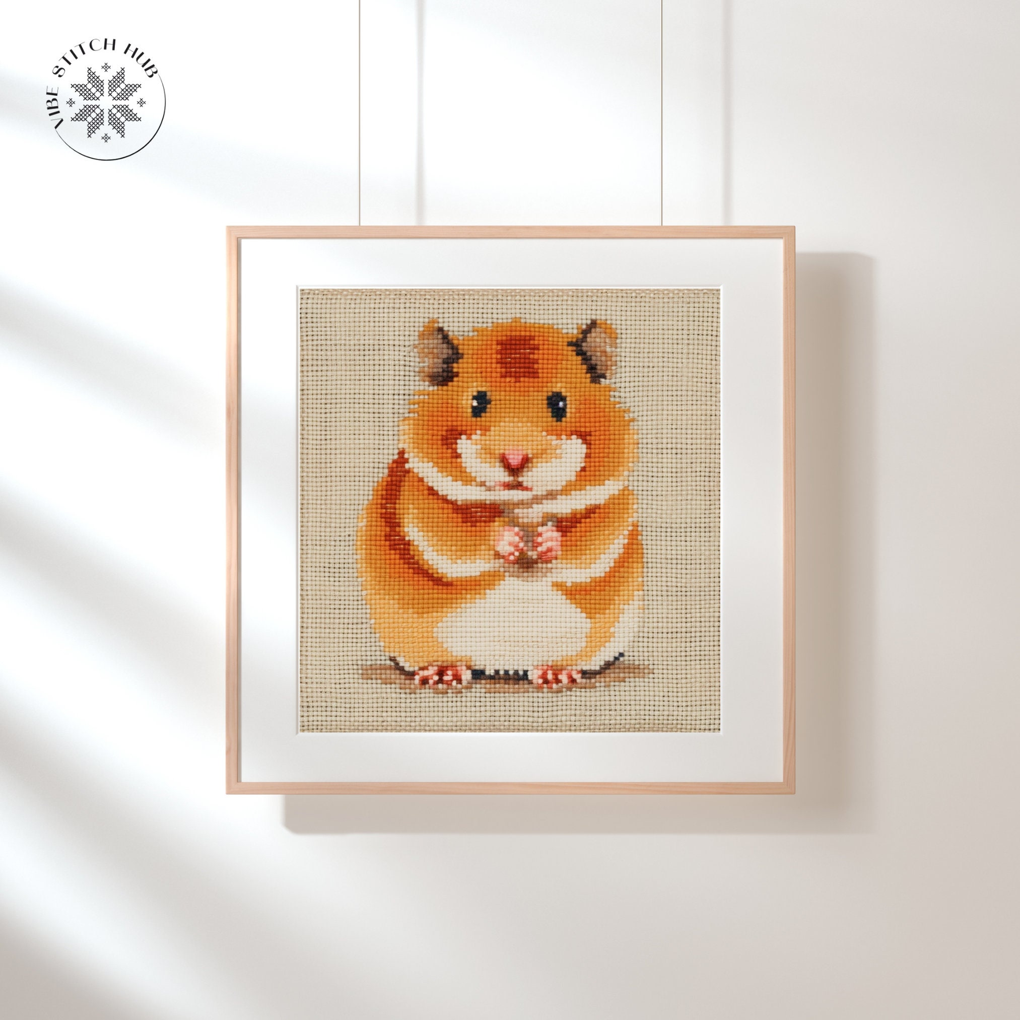 Hamster Cross Stitch Pattern - Cute Designs, Beginner Friendly ...