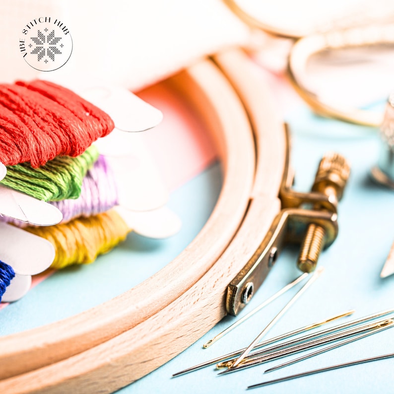 Green Passage Cross Stitch Pattern Embroidery, Floral Cross Stitch ...