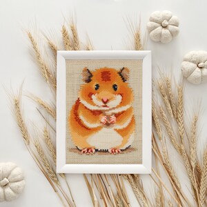 Hamster Cross Stitch Pattern - Cute Designs, Beginner Friendly ...