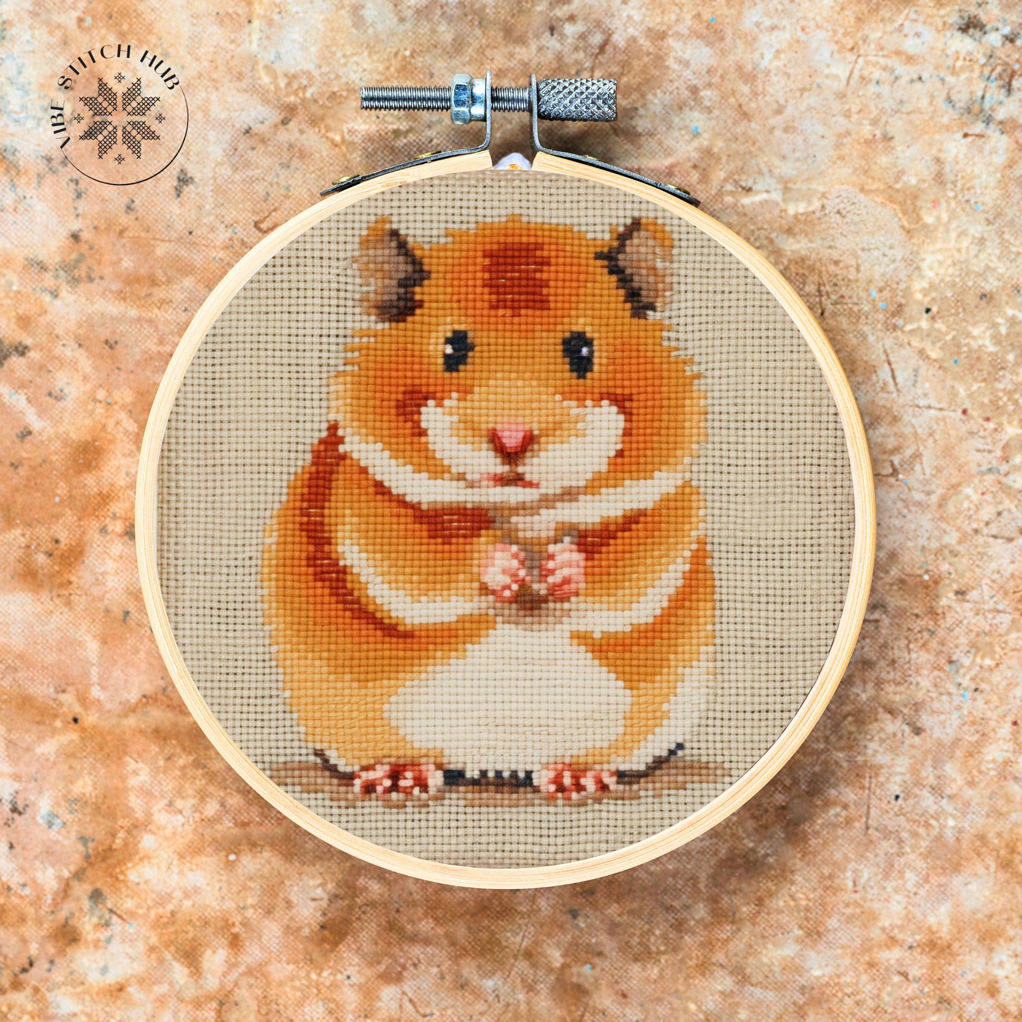 Hamster Cross Stitch Pattern - Cute Designs, Beginner Friendly ...