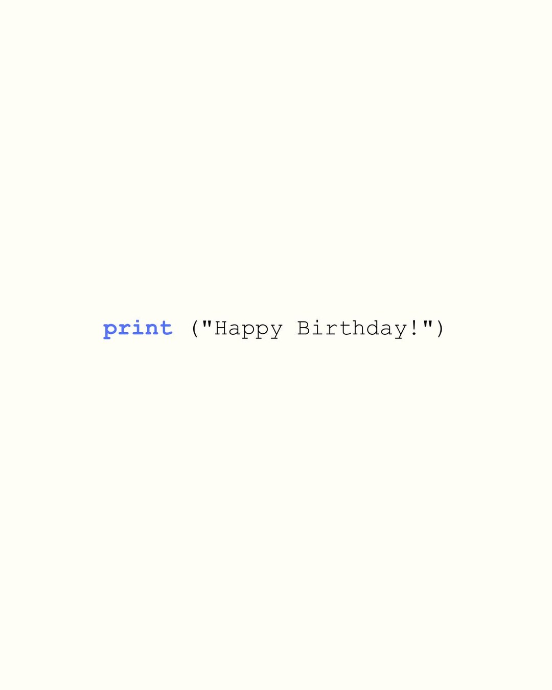 Happy Birthday - for an Engineer - Coding Birthday Greeting Card - Etsy