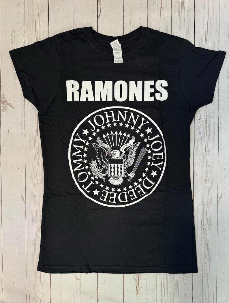 Official Ramones Presidential Seal Women's T-shirt - Etsy