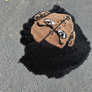 Boondocks Cartoon Tufted Rug / Custom Rug, Fluffy & Soft, Handmade Rug ...