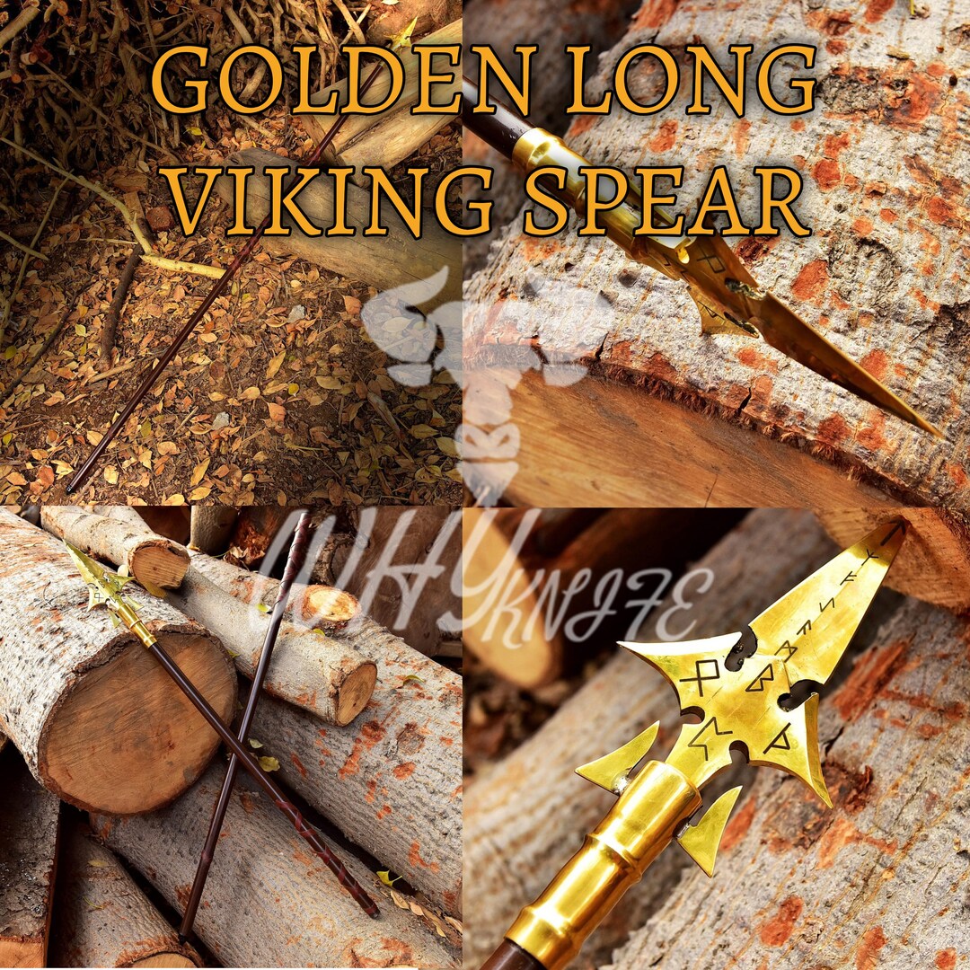 Norse Mythology Gungnir Spear, Odin's Spear Gungnir Replica, Viking ...