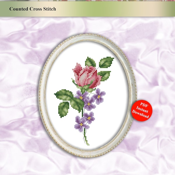 Breast Cancer Cross Stitch Pattern - Etsy