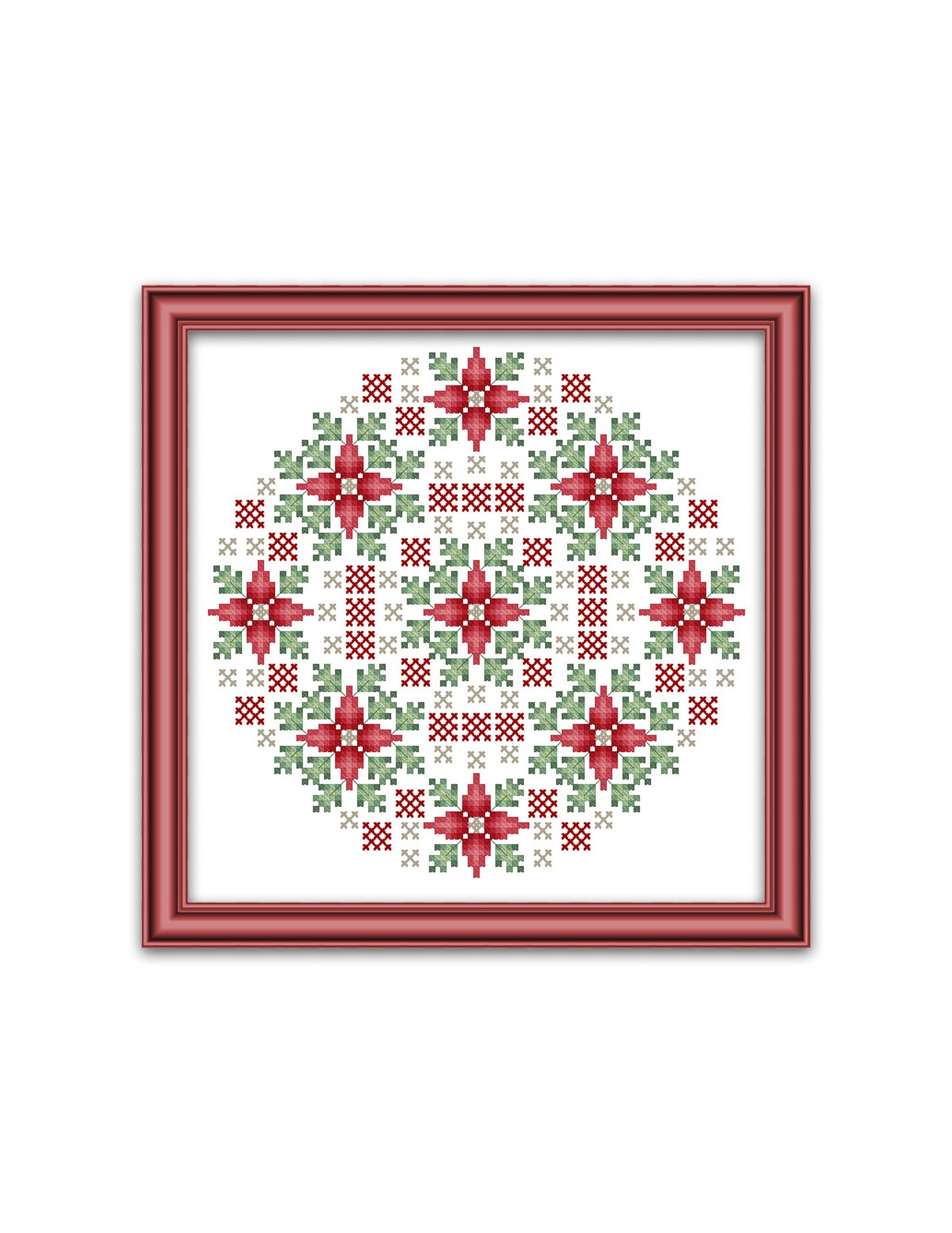 Cats and Mandalas December Cross Stitch Pattern Instant Digital PDF ...