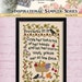 Cross Stitch Sampler Be Still and Know Bible Verse Psalm 46 10 Printed ...
