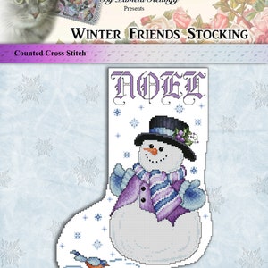 Christmas Magic Stocking Cross Stitch Pattern Digital PDF Download by ...