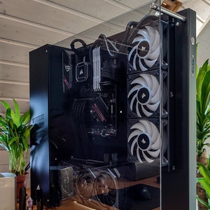 Pc Wall Mount, Pc Case, ATX, Pc Case Wall Mount, 360 Mm Radiator, Open ...