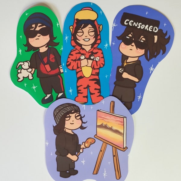 Quackity Stickers - Etsy