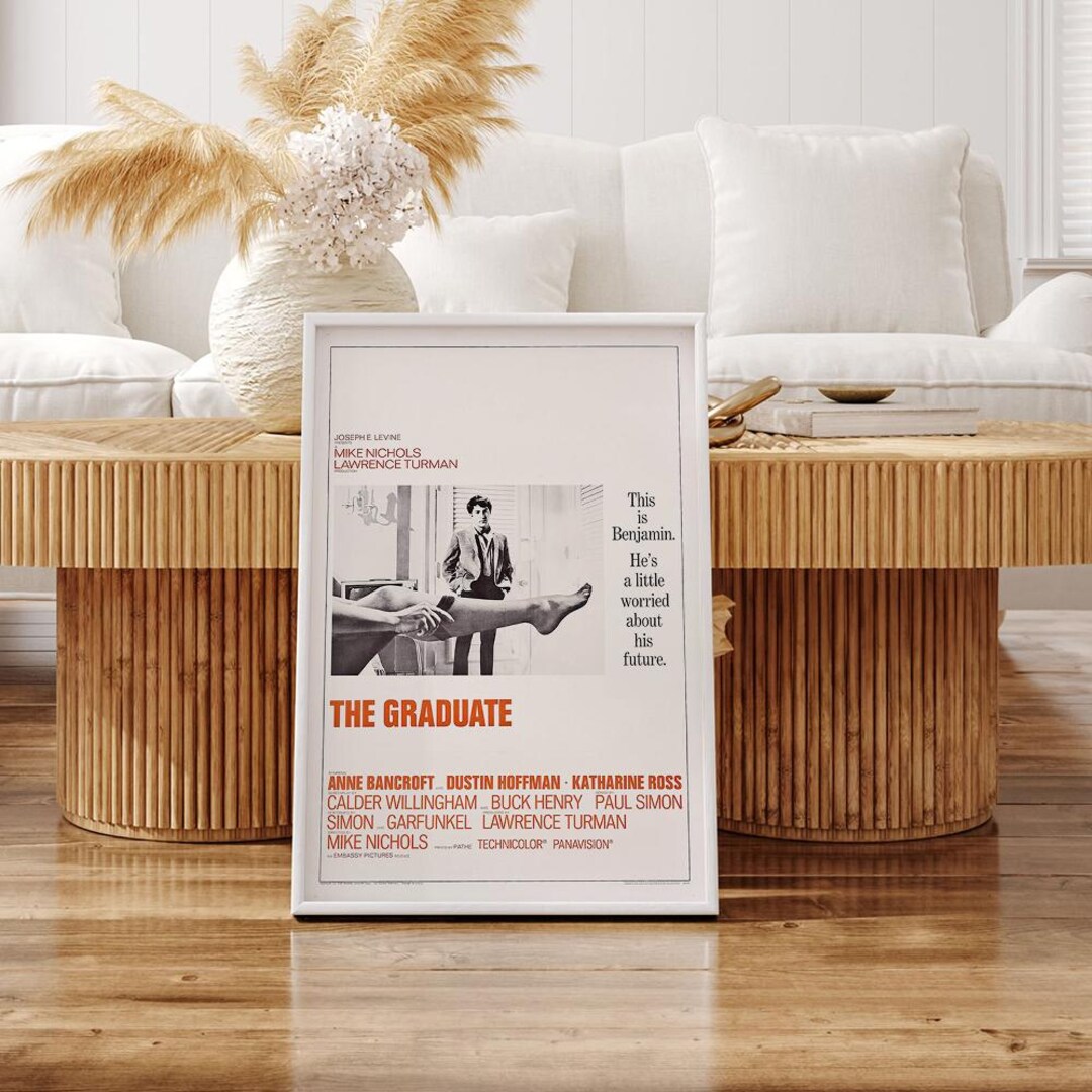 The Graduate 1967 Movie Premium Poster,wall Art for Living Room,vintage ...