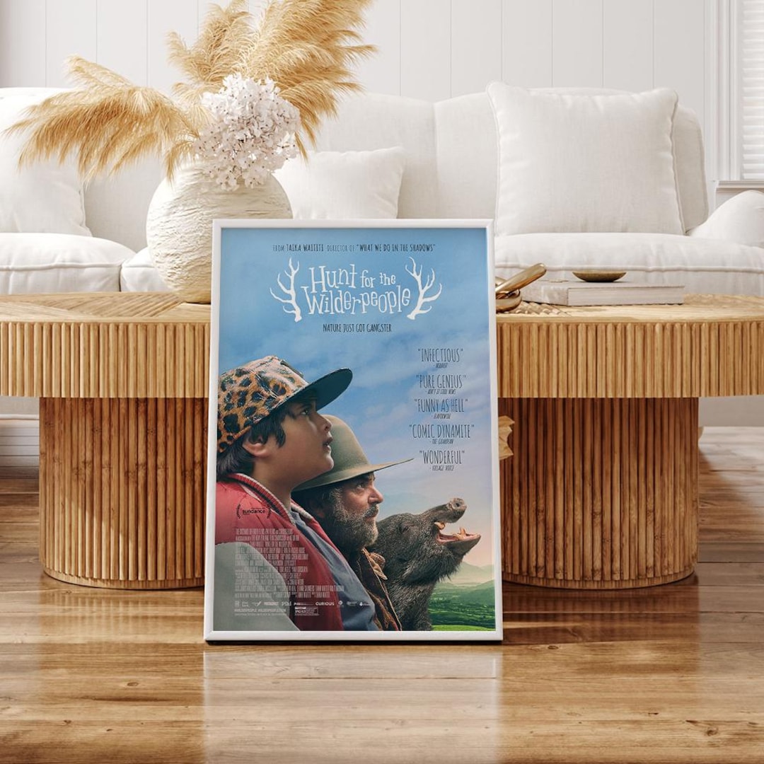 Hunt for the Wilder People Movie Poster,quality Canvas Print,wall Art ...