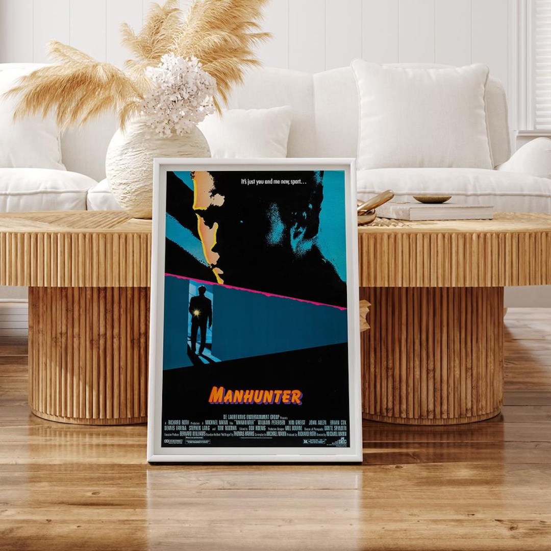 Manhunter Movie Poster,quality Canvas Print,wall Art for Living Room ...