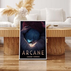 Arcane League of Legends Movie Film Posters,wall Art for Living Room ...