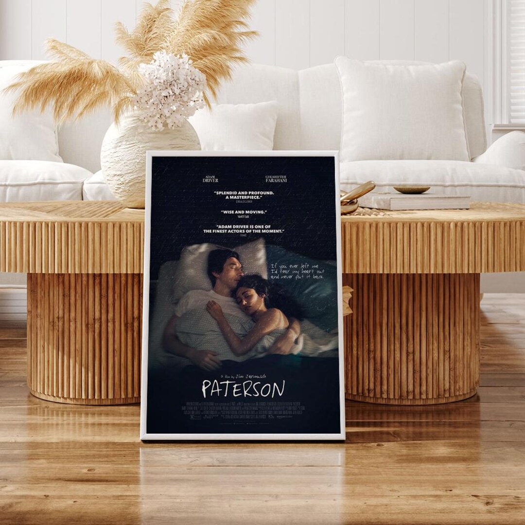 Paterson Movie Poster,quality Canvas Print,wall Art for Living Room ...