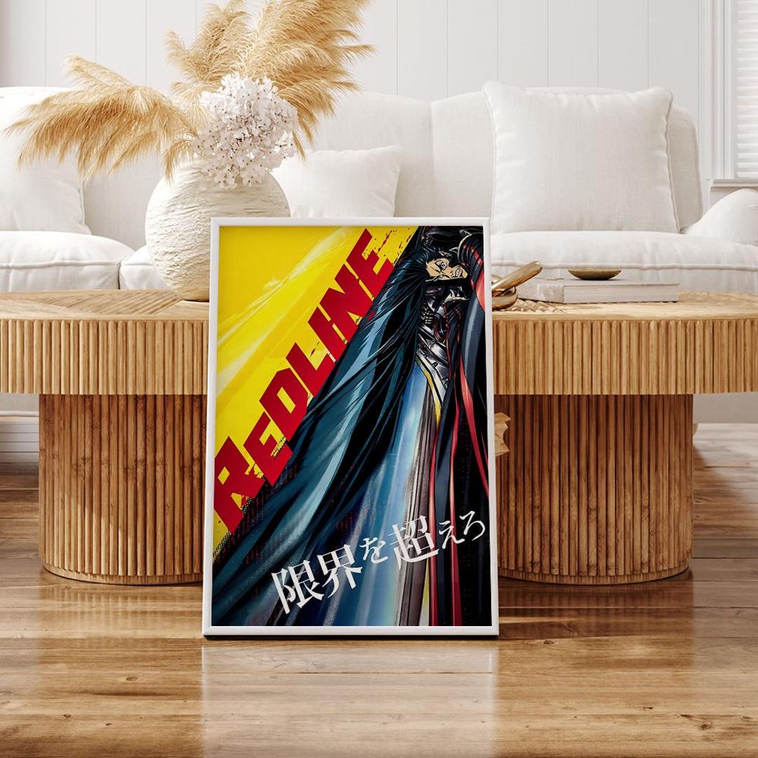 Redline Movie Poster,quality Canvas Print,wall Art for Living Room ...
