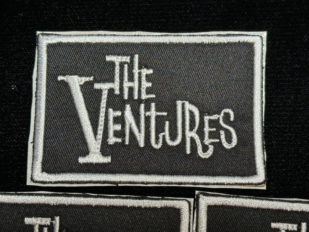 The Ventures Band Logo Embroidered Iron-on Patch Hand Made Custom [bob ...