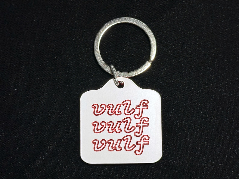 VULF Vulfpeck #VOSM Keychain Thrill of the Arts Funky Duck Laser ...