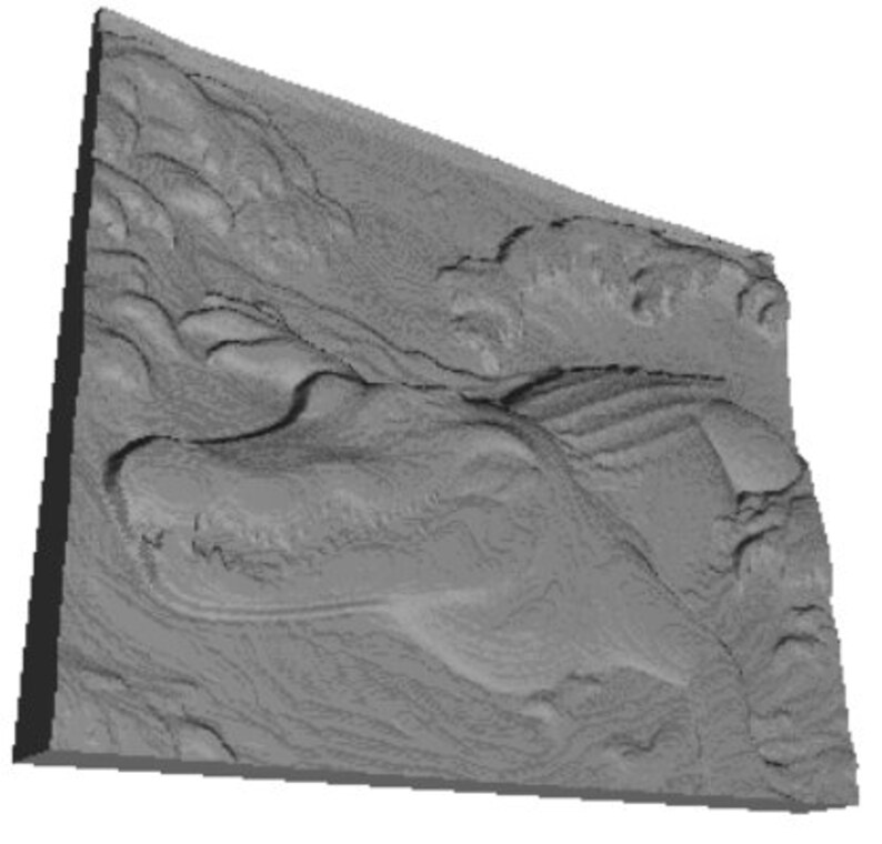 3D Alligator STL File for CNC - Etsy