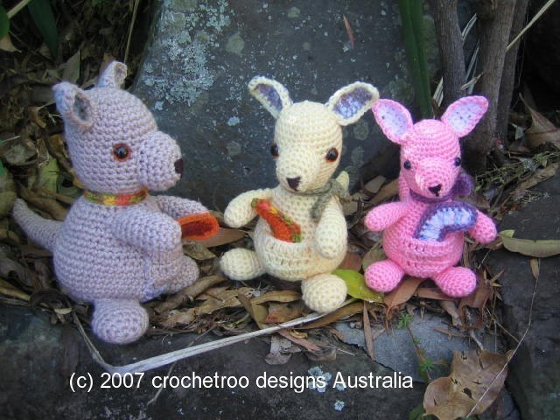 Wallaby Joey Crochet Pattern - Etsy