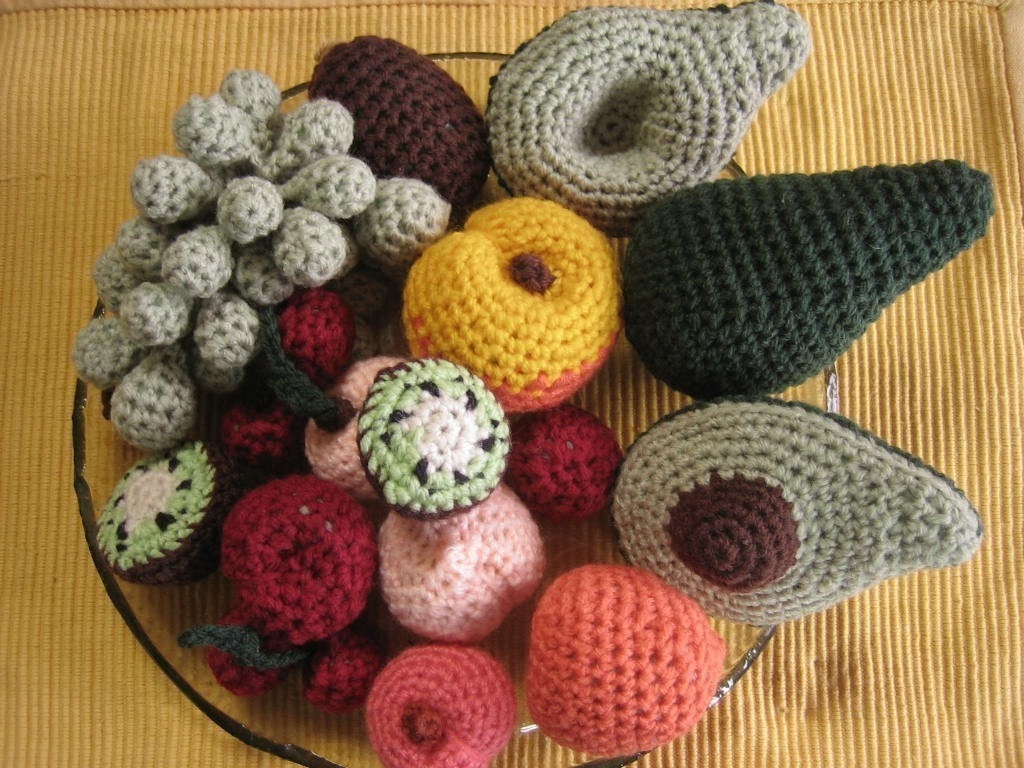 Cute Fruit Bowl (crochet Patterns) - Etsy