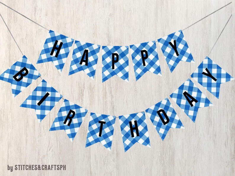 Printable Flag Banner Bunting Frame Template | Canva Editable Template ...