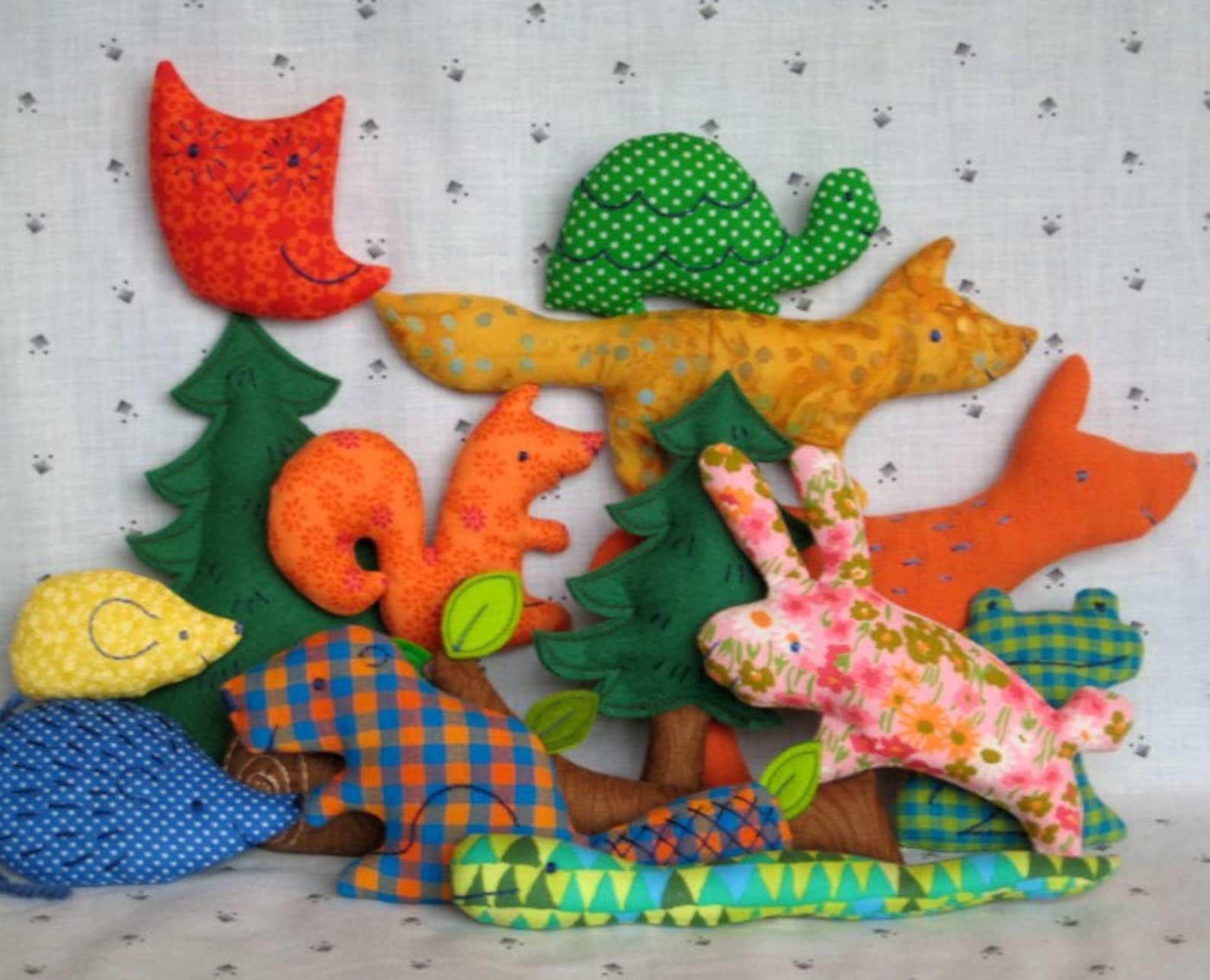 Big Meadow Set - Little Softies Sewing Pattern - INSTANT DOWNLOAD - Etsy