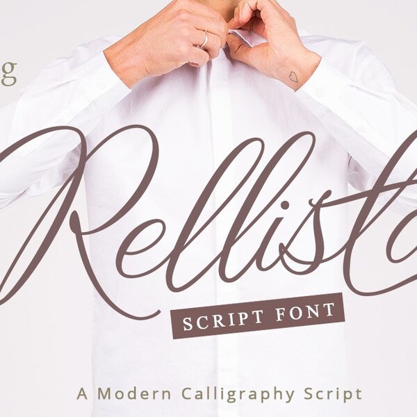 Casual Script - Etsy