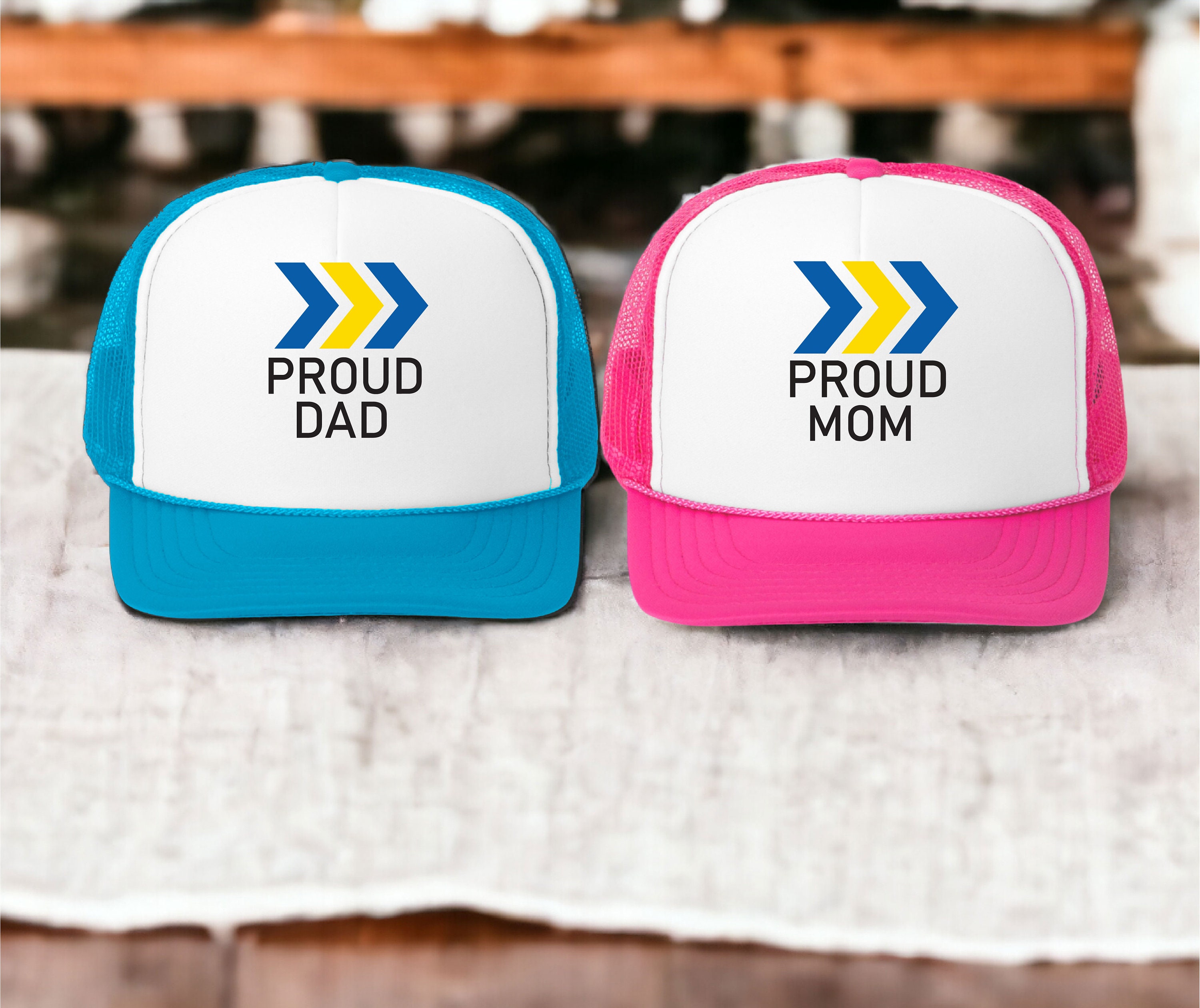 Proud Mom Proud Dad Down Syndrome Hat, Down Syndrome Arrows Cap, Down ...