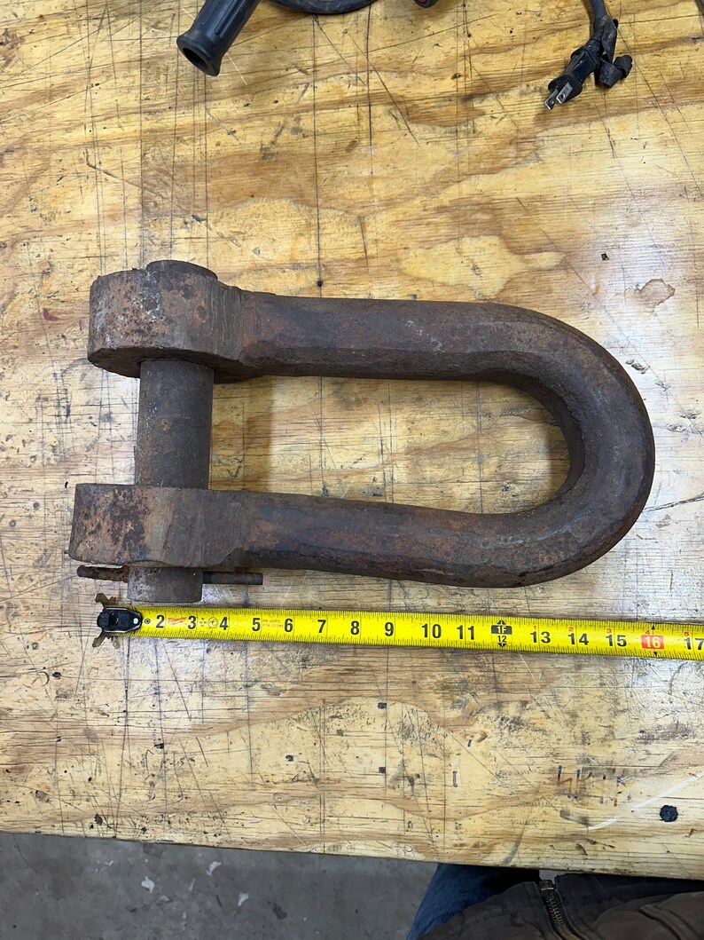 Huge Antique Clevis and Pin - 41 Lbs & 16 Long! - Etsy